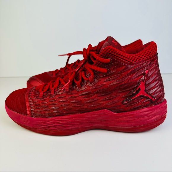 Jordan | Shoes | Nike Air Jordan Melo M3 Varsity Red Basketball Shoe ...